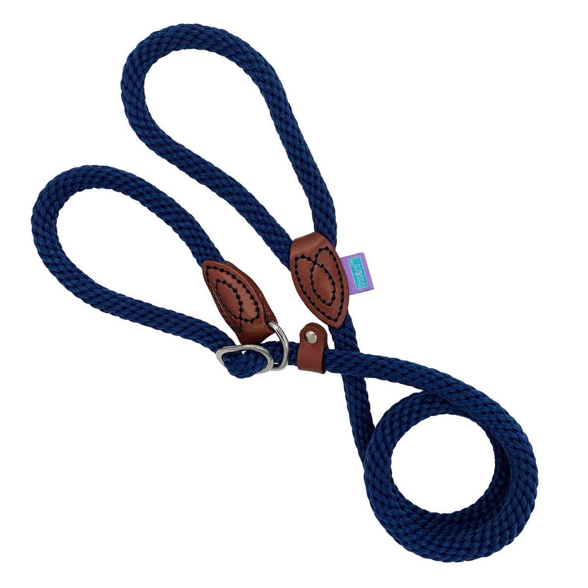 Hem and Boo Navy Slim Soft Touch Rope Slip Lead 150cm – Animal Station Ltd