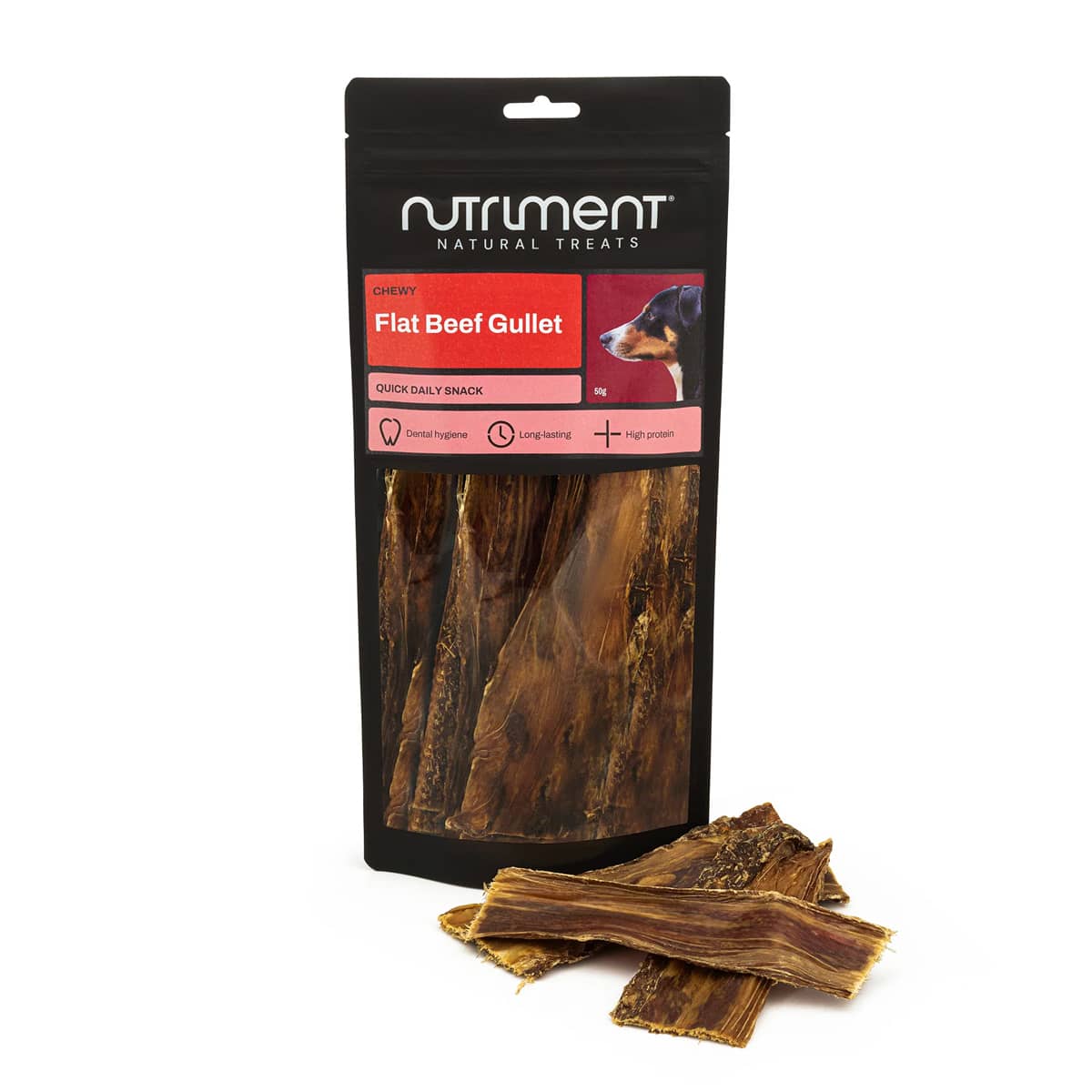 Nutriment Chewy Flat Beef Gullet 50g – Animal Station Ltd