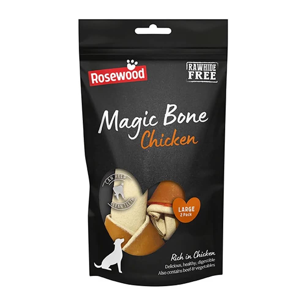 Rosewood Magic Bone Chicken Large 2pc 140g – Animal Station Ltd